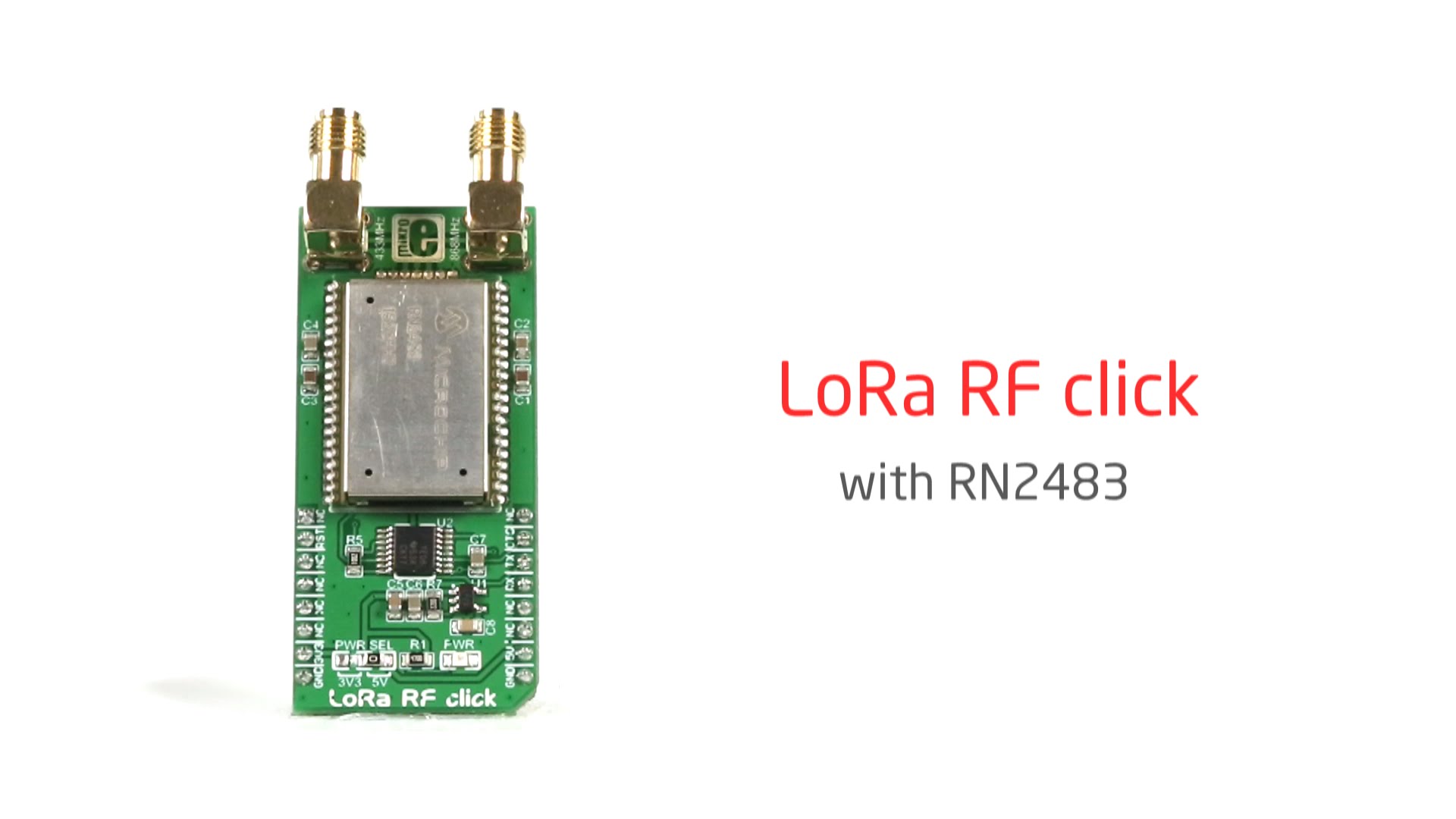 LoRa RF click released